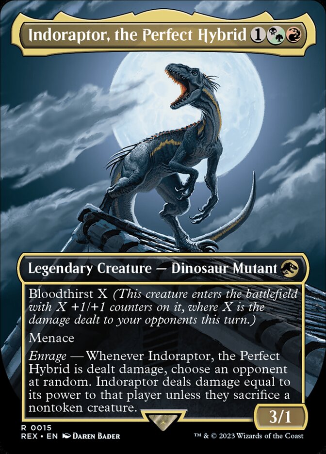 Indoraptor, the Perfect Hybrid – Moon MTG