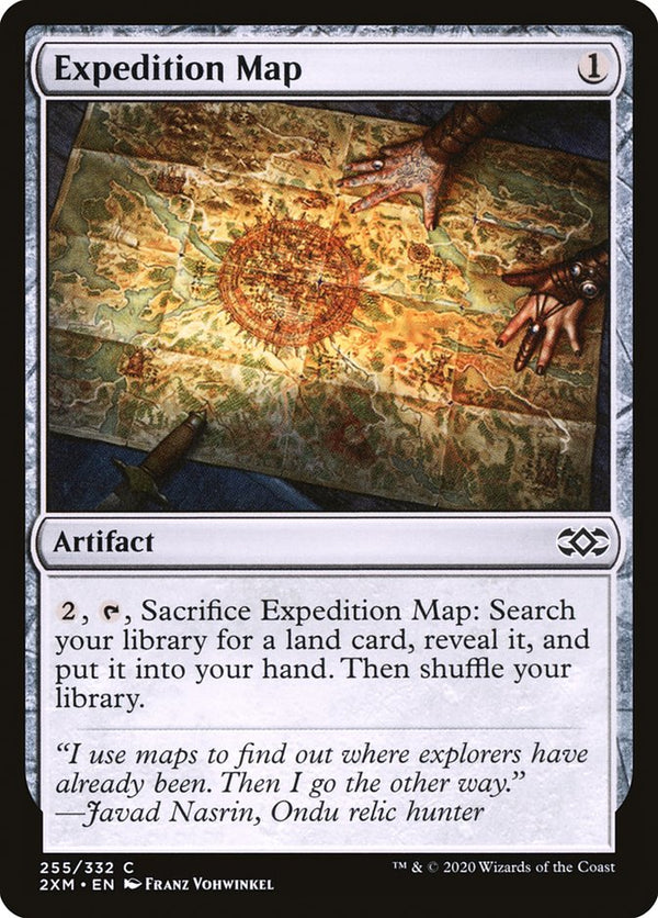 Expedition Map - MTG Single Card | Moon MTG