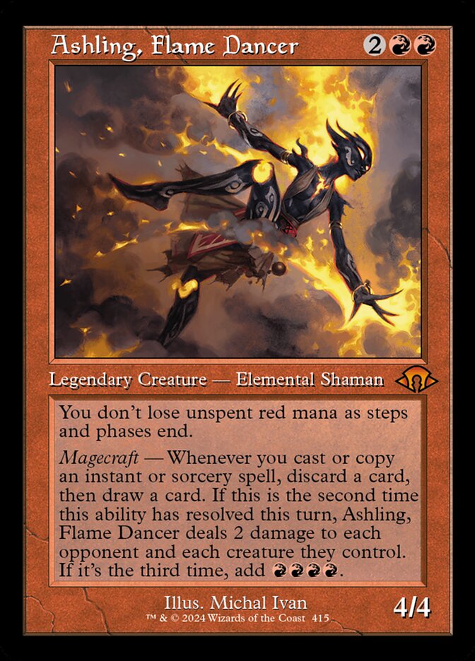 Ashling, Flame Dancer – Moon MTG
