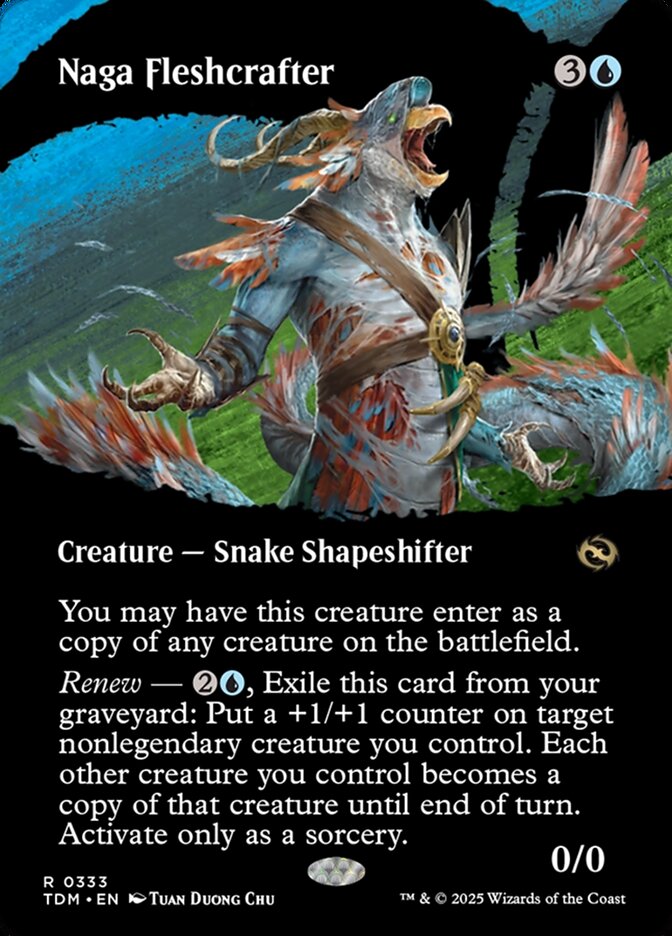 Naga Fleshcrafter – Moon MTG